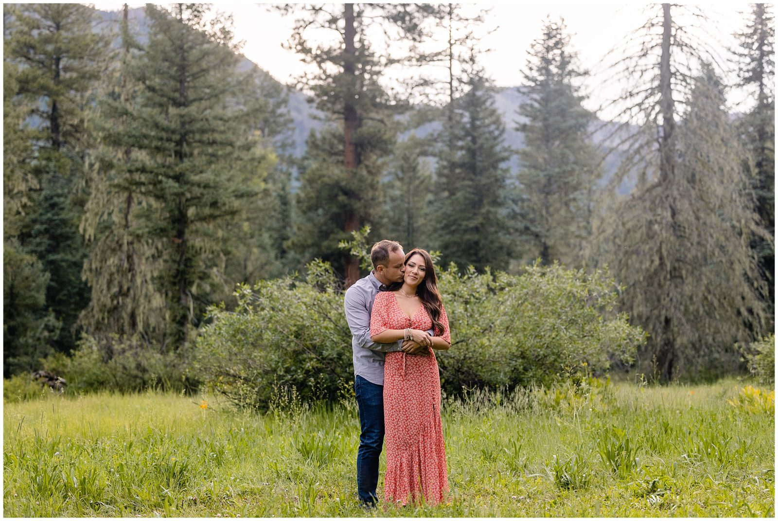 Pagosa Springs Colorado Engagement Session | Laura & Mackenzie