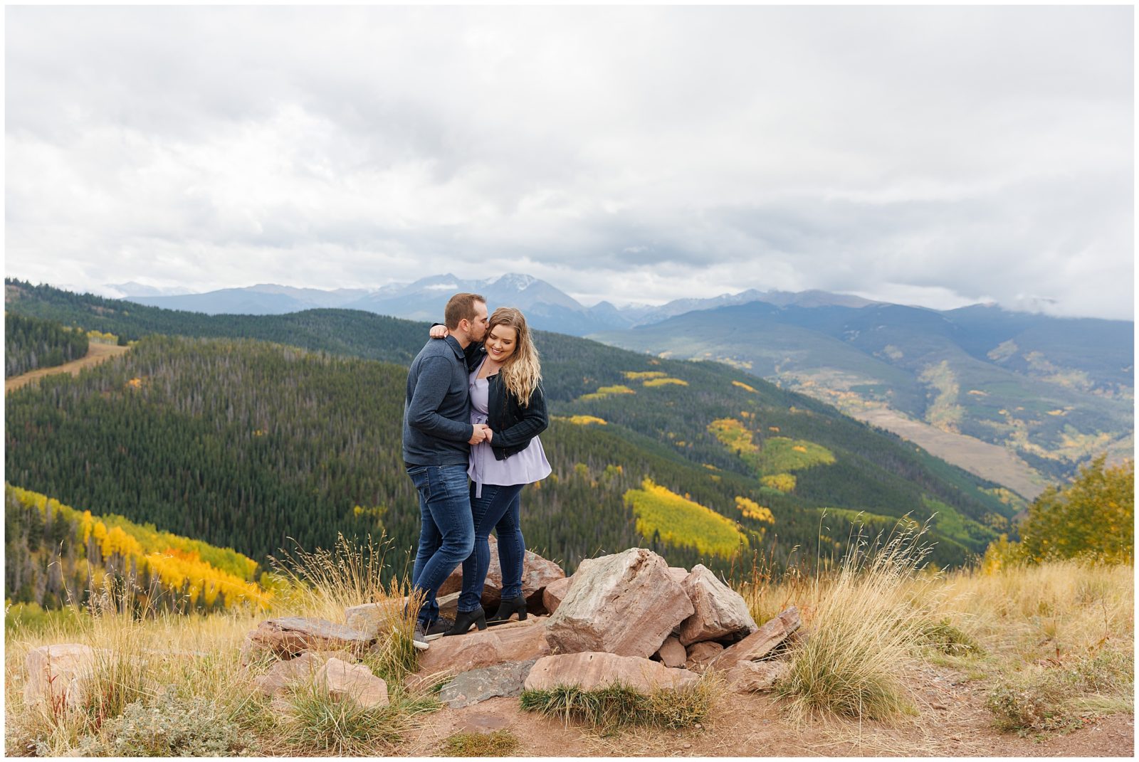 Vail Fall Engagement Session | Laura & Ryan